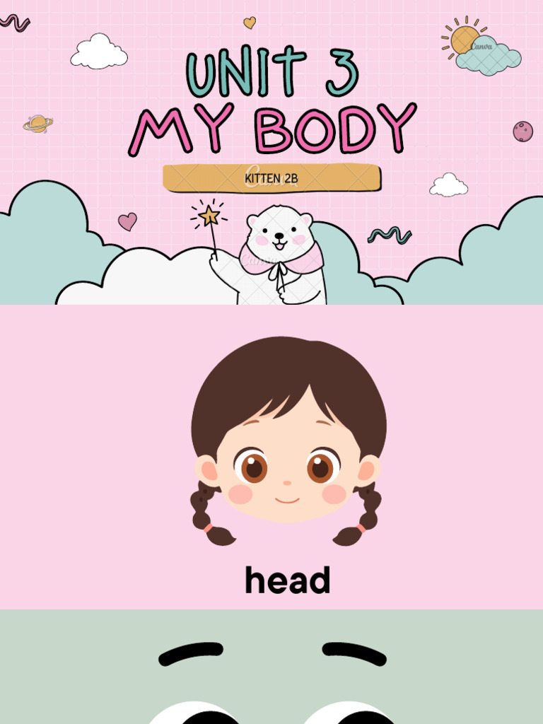 Big English 1: Unit 3 - My Body | PDF