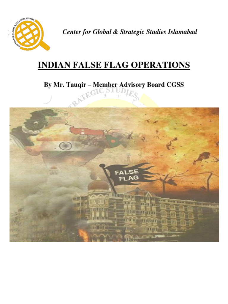 Indian False Flag Operations Explained | PDF | Politics Of India