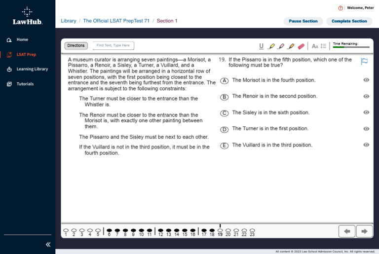 LawHub™ Library - LSAT Prep | PDF | Painters | Modern Artists