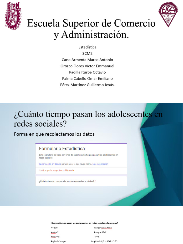 Esta Di Stica | PDF | Análisis de los datos | Matemáticas