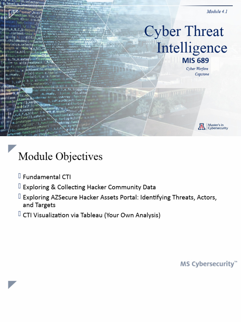 Cyber Threat Intelligence | PDF | Malware | Cyberspace