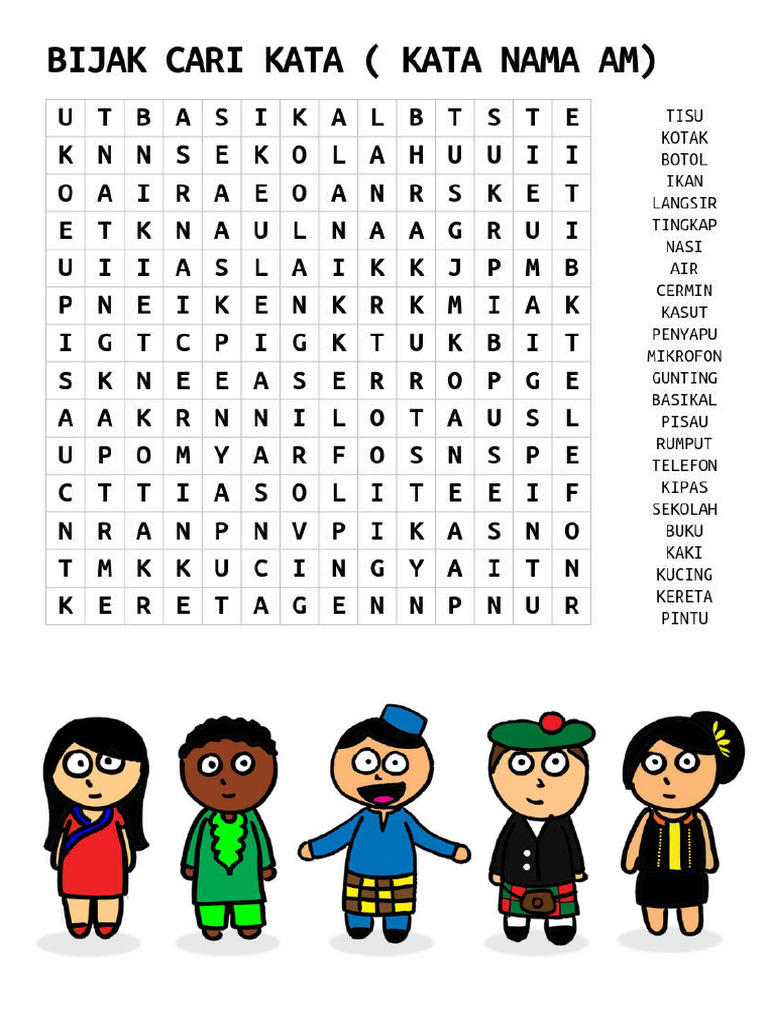 Cari Kata (Kata Nama Am) | PDF