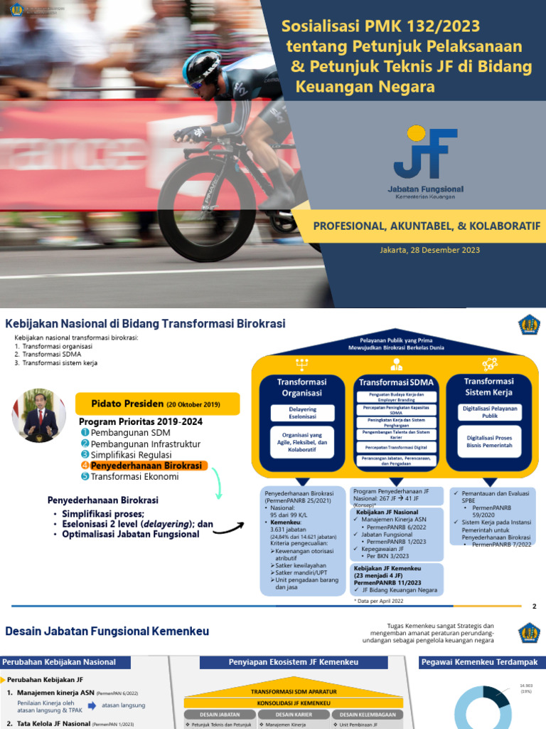 PMK 132/2023: JF Keuangan Negara | PDF