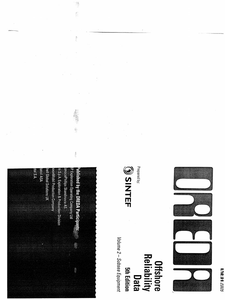 Oreda 2009 - Volume 2 | PDF