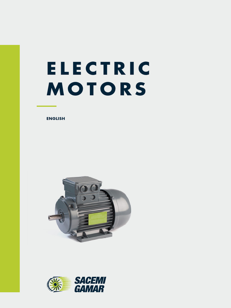 Sacemi Gamar Catalogo - MOTORI - EN - Rev2 - 2022 | PDF | Electric Motor | Electrical Engineering
