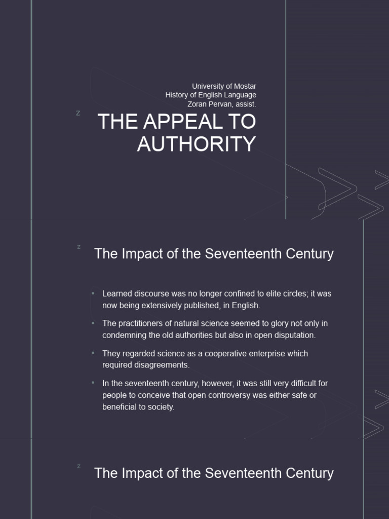 The Appeal to Authority in English | PDF | Linguistics | Grammar