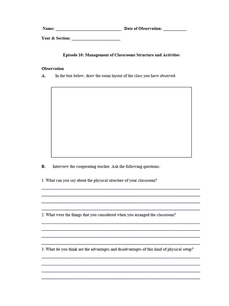 Episode 10 | PDF | Classroom | Learning