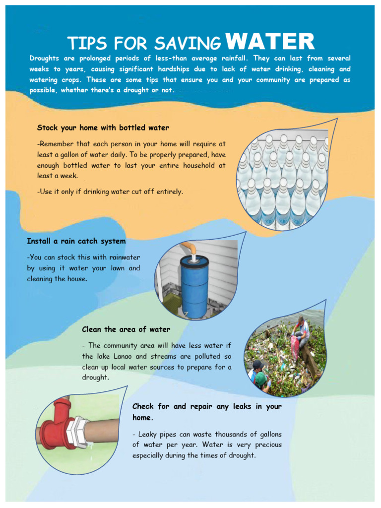 Drought Prep: Water-Saving Tips | PDF | Home & Garden | Science ...