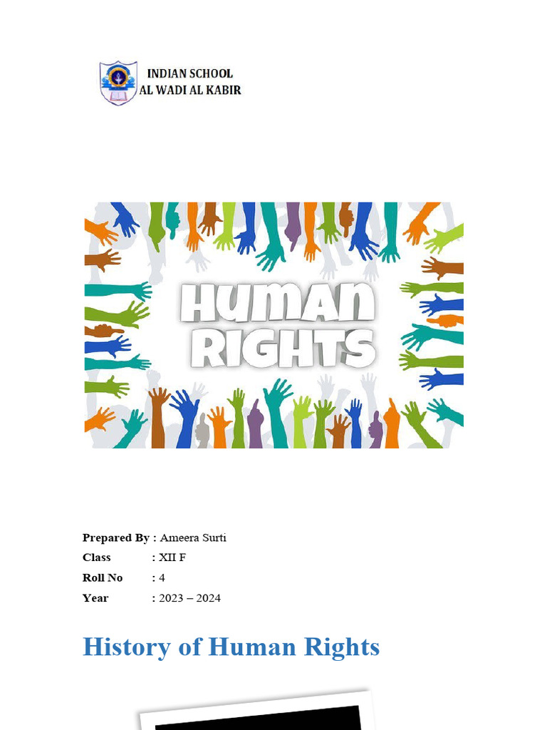 Human Rights Cover | PDF | Human Rights | International Relations