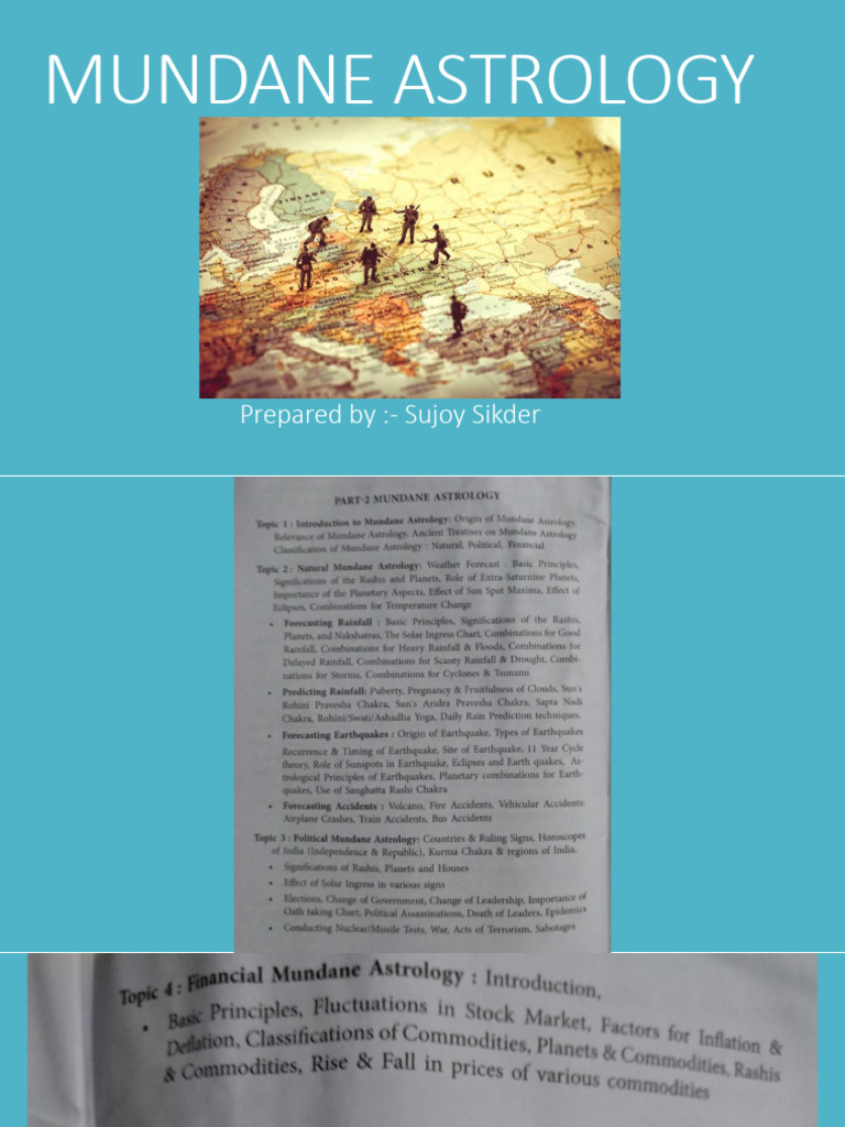 Mundane Astrology | PDF | Planets In Astrology