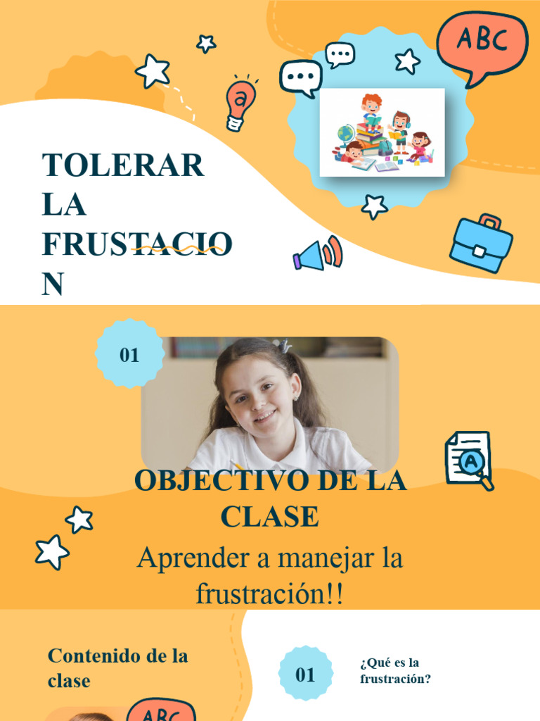 Tolerancia A La Frustracion | PDF
