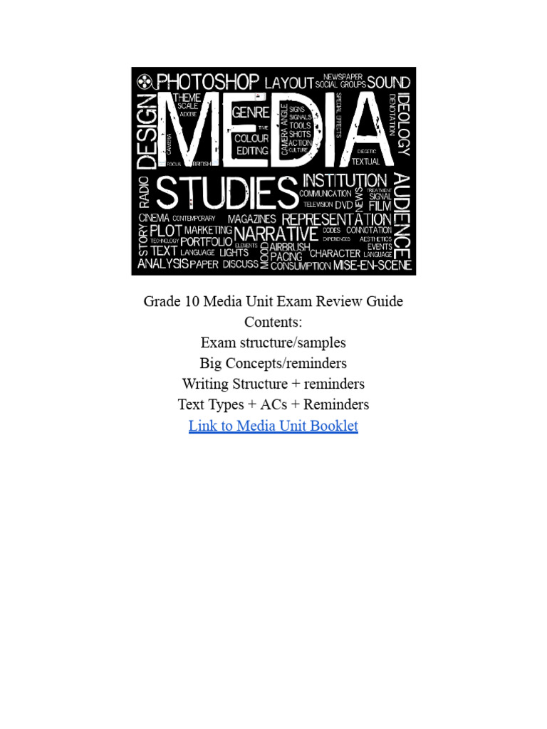 2022-2023 G10 Unit 4 Exam Review Pack | PDF | Concept | Logos