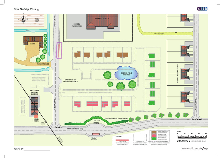 Construction Site Drawing 2 | PDF | Tourist Attractions | Local ...