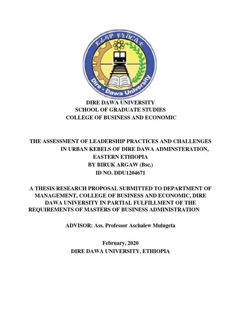 Research Proposal Final | PDF | Leadership | Servant Leadership