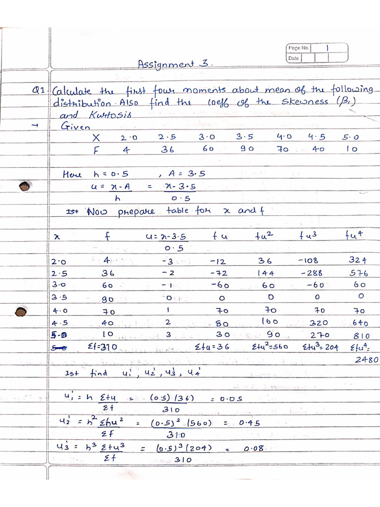 Maths Assignment 3 | PDF