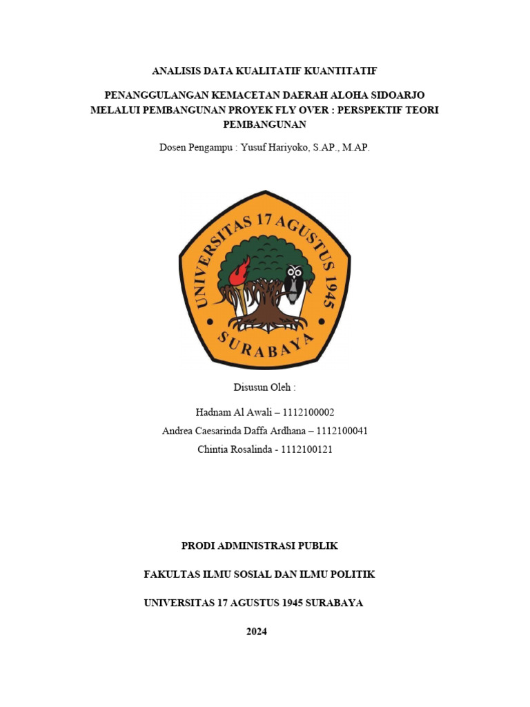 Analisis Data Kualitatif Kuantitatif | PDF
