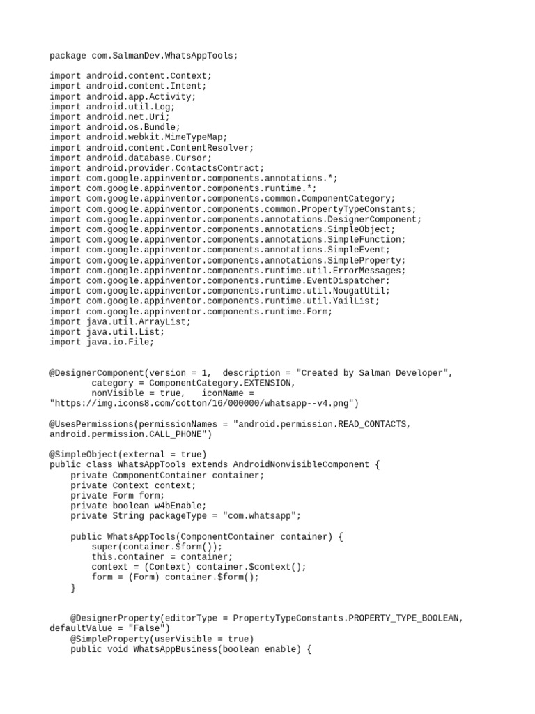 What Sapp Tools | PDF | Boolean Data Type | Android (Operating System)