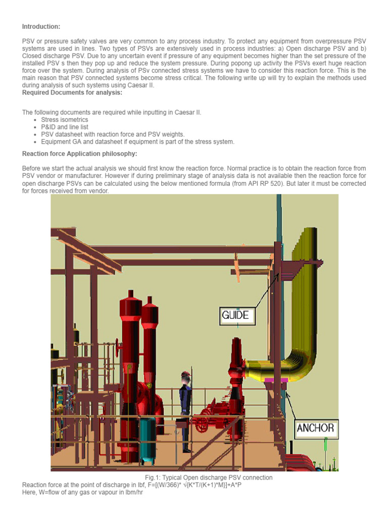 CAESAR II Stress Analysis Parameters Explained | PDF | Force | Pressure