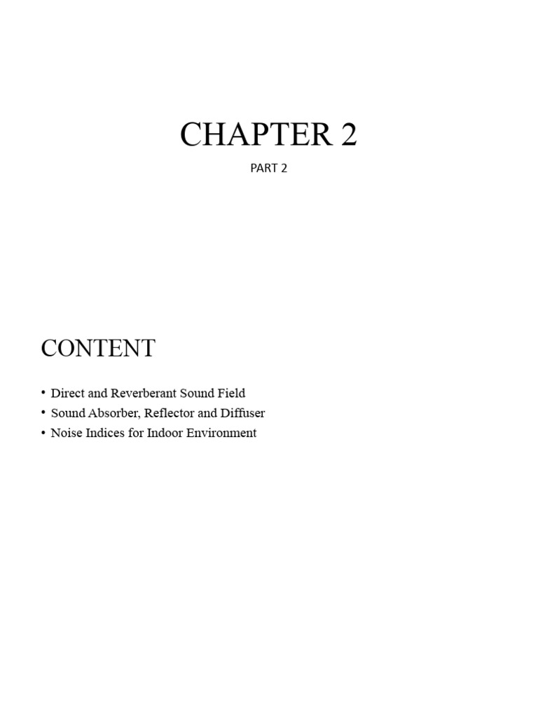 Chapter2 Part2 | PDF | Reflection (Physics) | Sound