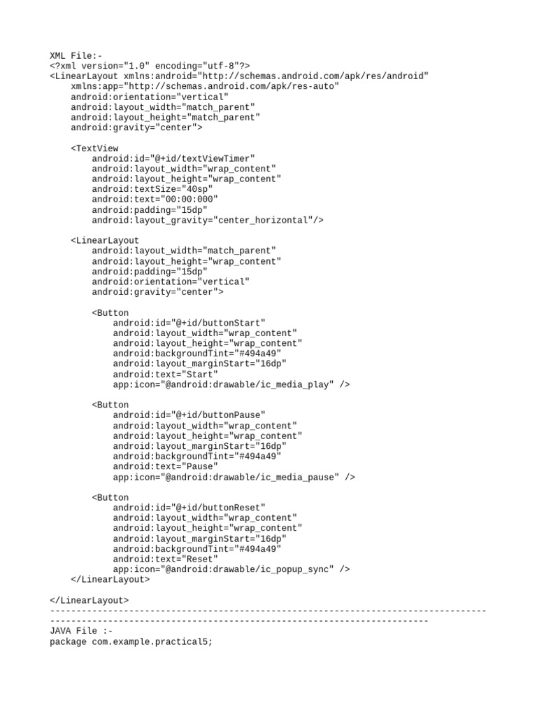 pr-5 | PDF | Android (Operating System) | Software