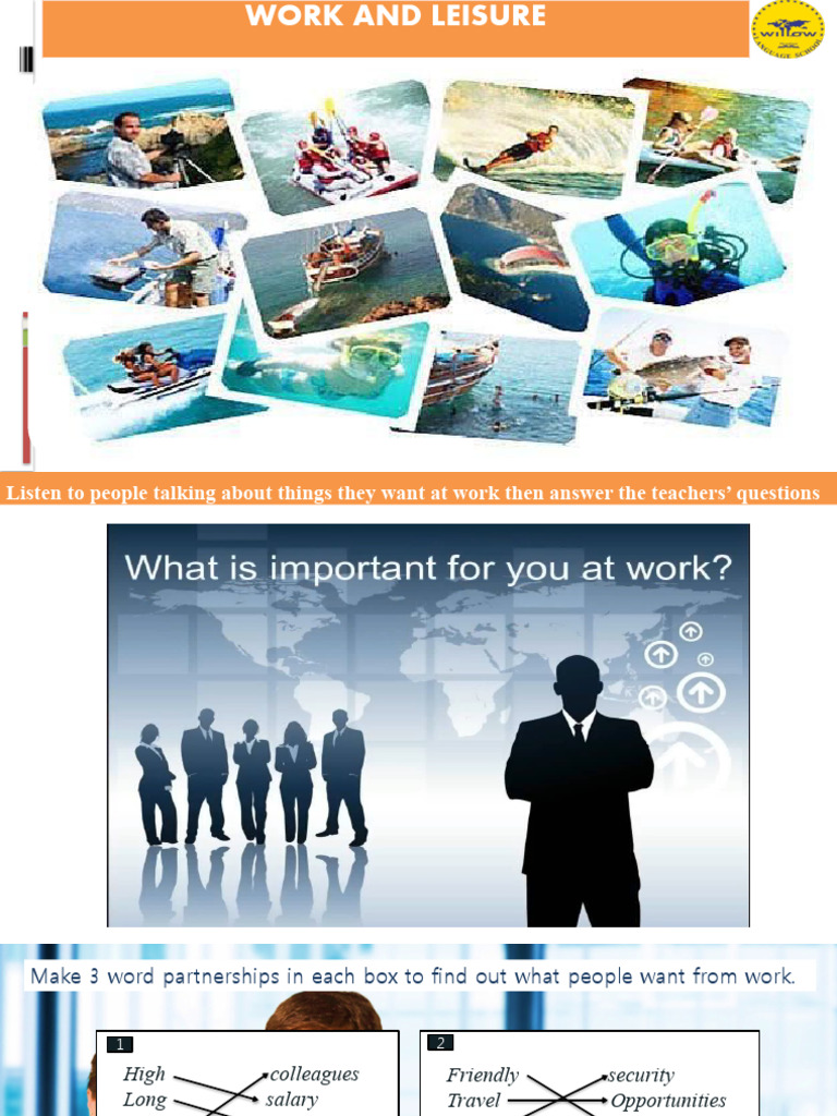 Lesson 04 - Work and Leisure | PDF | Syntax | Grammar