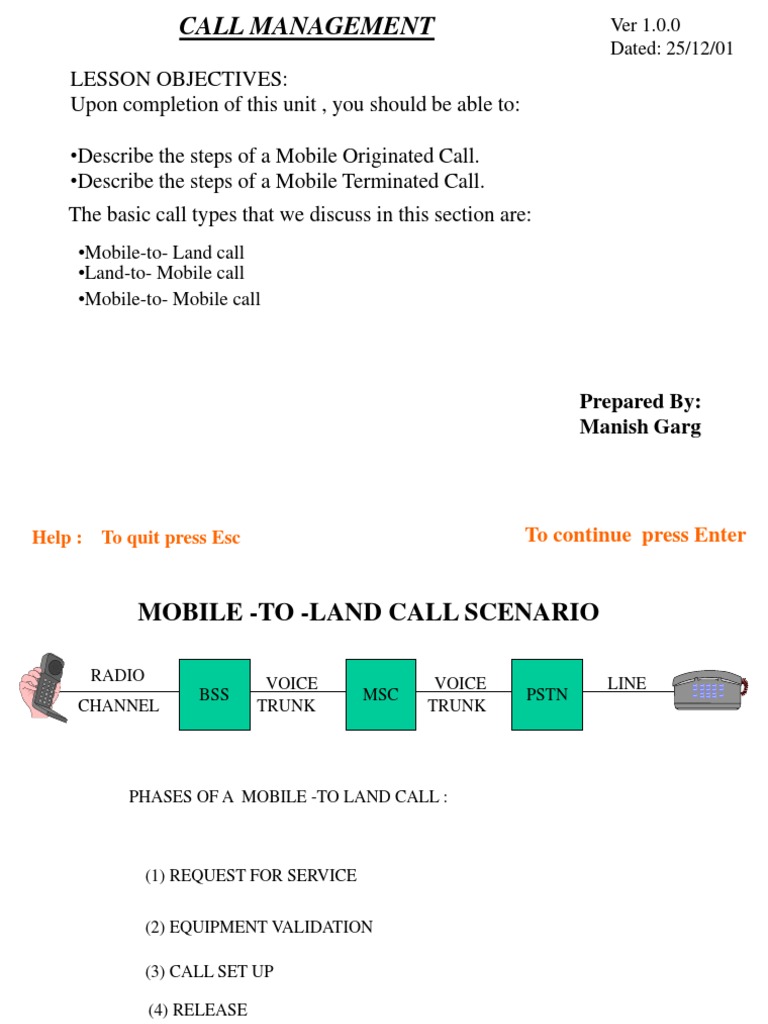 Call Processing | PDF | Oral Communication | Mobile Telecommunications