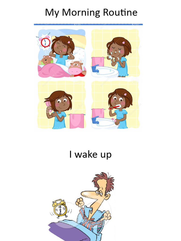 My Daily Morning Routine Steps | PDF | Self-Improvement