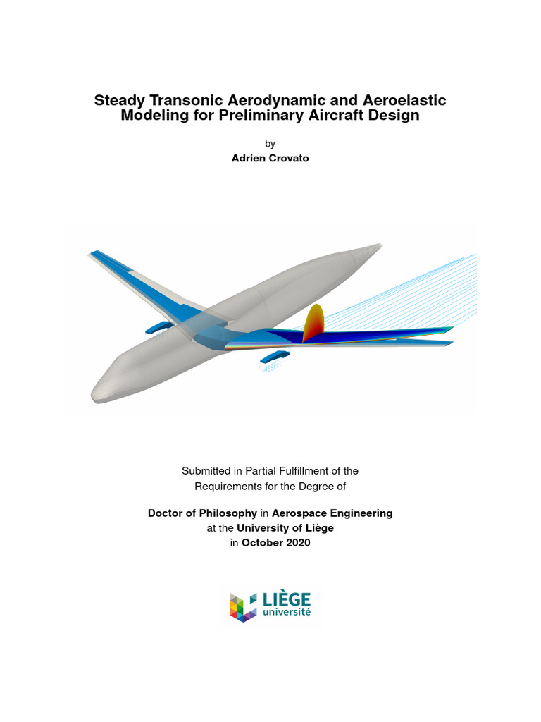 Steady Transonic Aerodynamic and Aeroelastic Modeling For Preliminary Aircraft Design | PDF ...