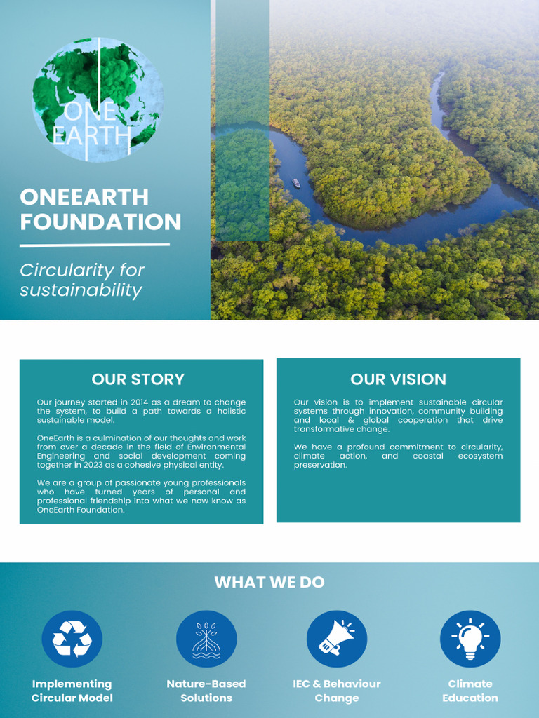 Portfolio OneEarth Foundation New | PDF