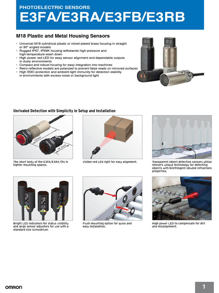E3FA E3RA E3FB E3RB Datasheet en 201401 E53I-E-03 | PDF | Power Supply ...
