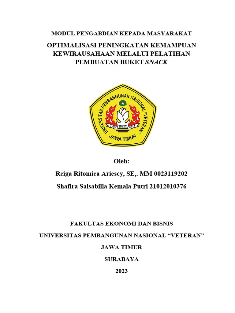 Modul Pengabdian Kepada Masyarakat Mala | PDF