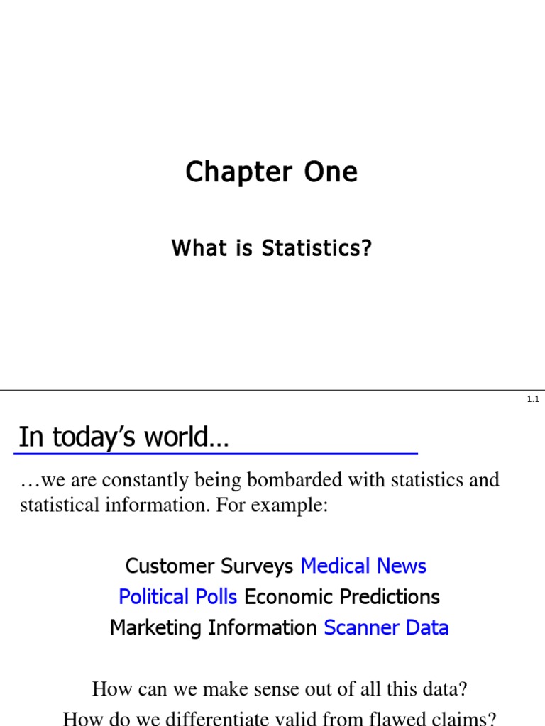 Understanding Statistics Basics | PDF | Confidence Interval | Statistics