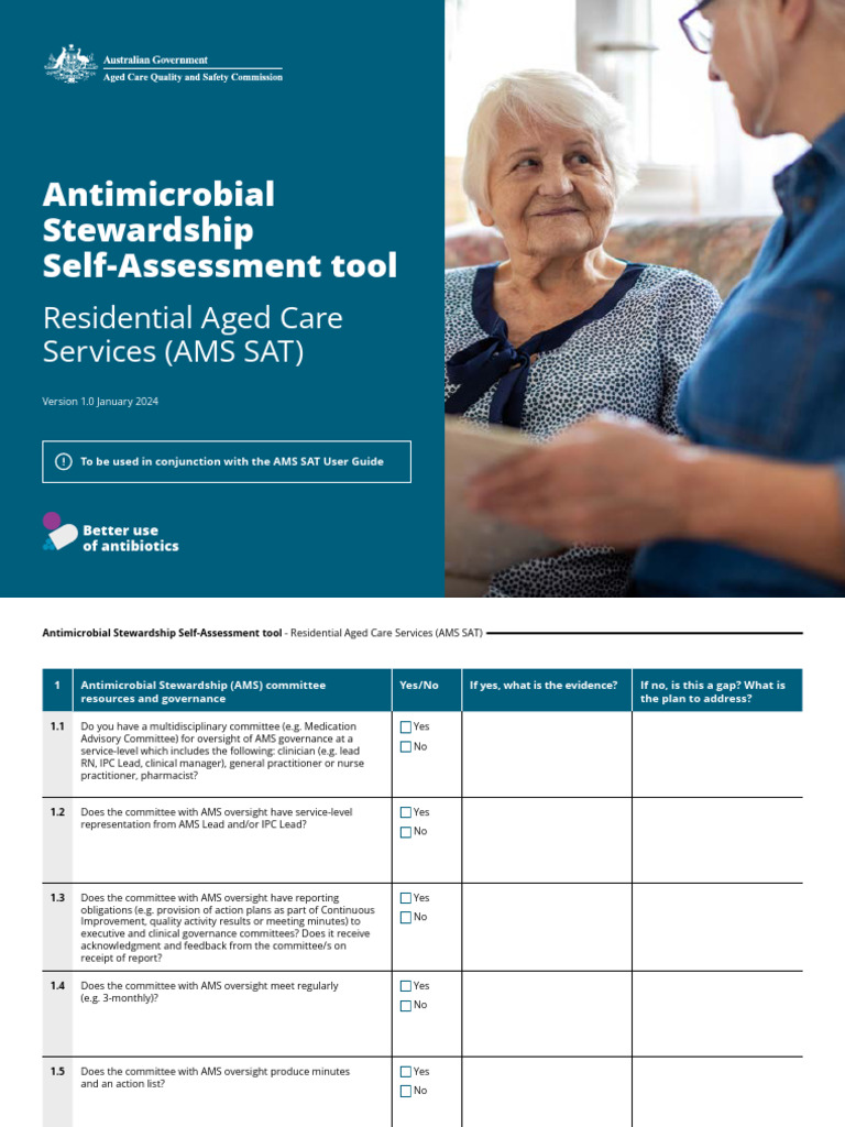Antimicrobial Stewardship Assessment Tool | PDF | Antimicrobial | Infection