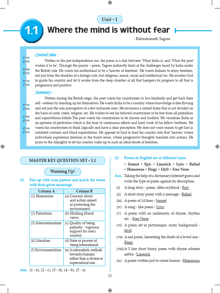 English Digest | PDF | Poetry | Thought