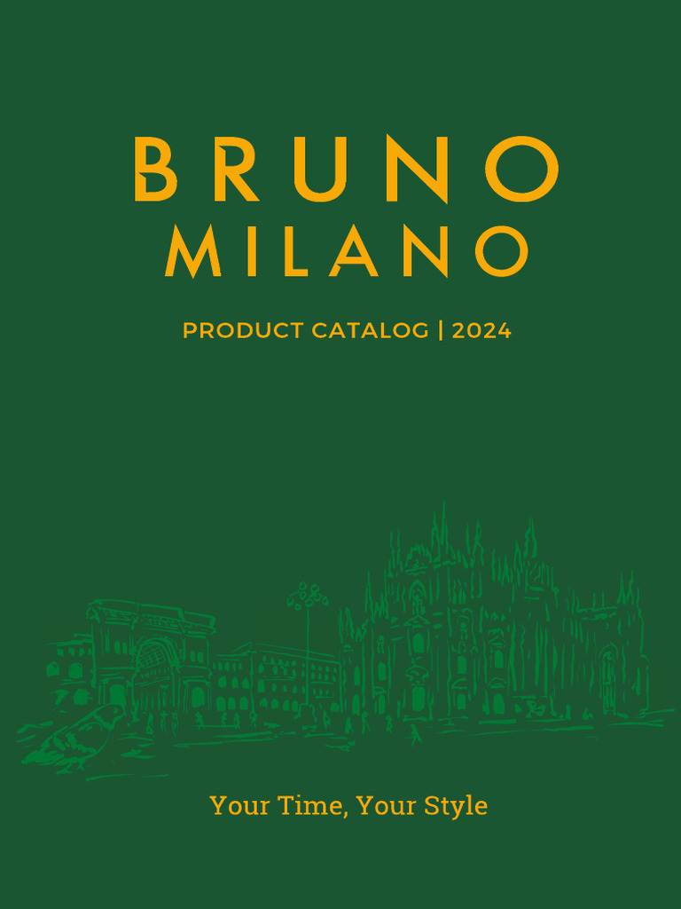 Bruno Milano Watches Catalogue 2024 | PDF