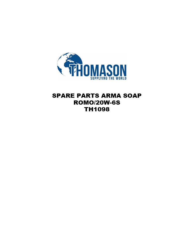 Arma Soap 20W-TH1098 | PDF | Timer | Electrical Engineering