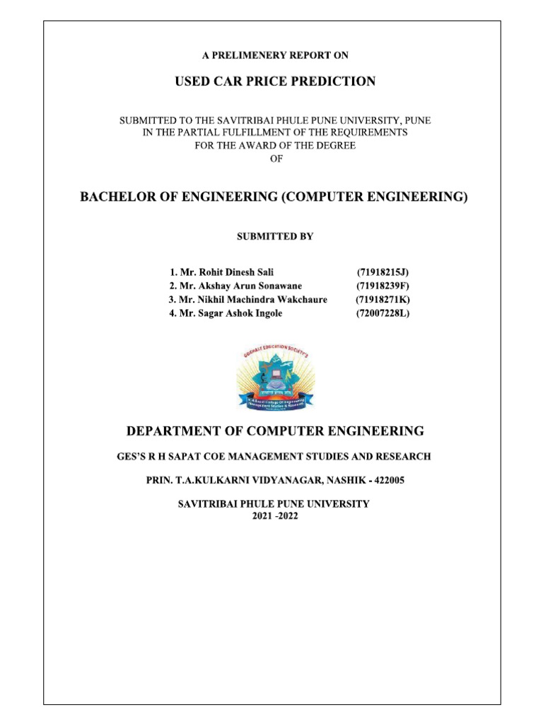 Project Report | PDF