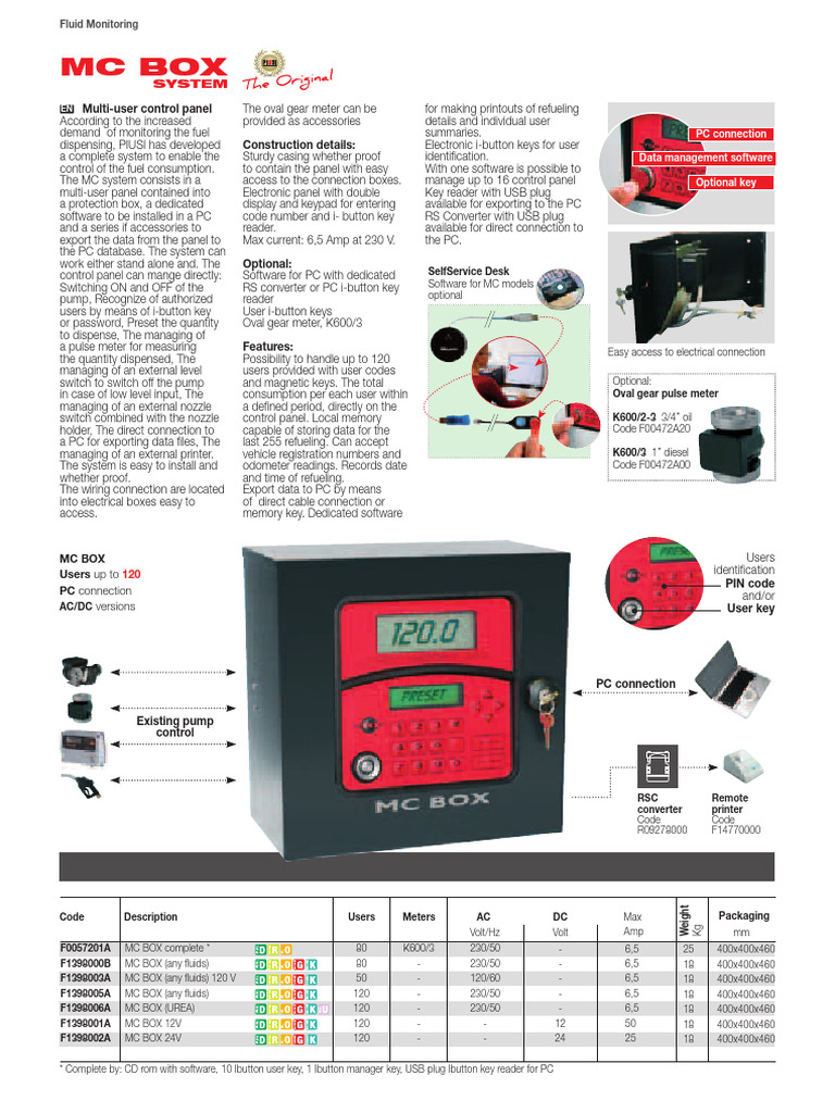 1063_MCBOX | PDF | Personal Computers | Pump