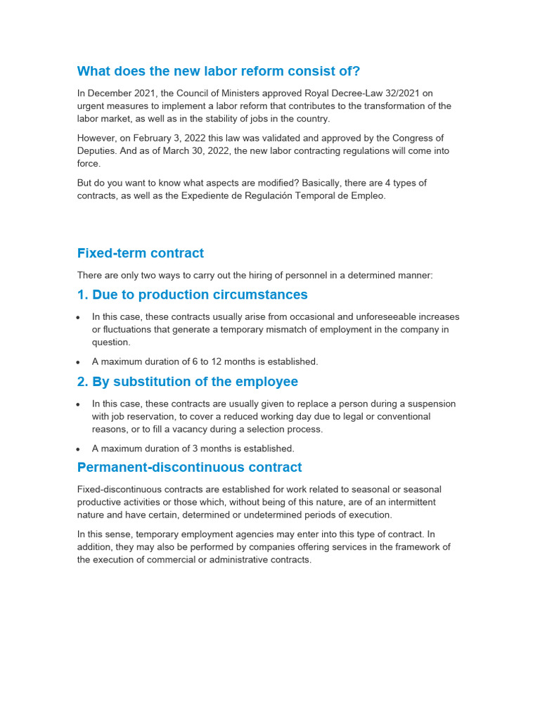 scheme contracts | PDF | Employment | Labour Economics