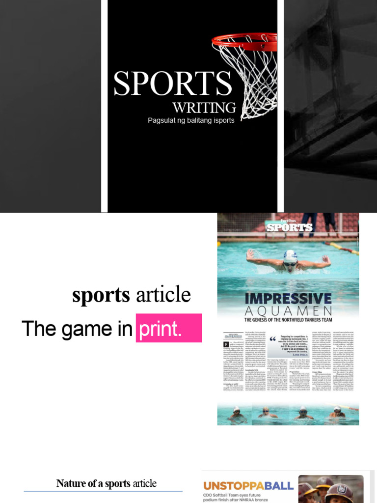 Sports Writing Guide: Structure & Style | PDF | National Basketball ...