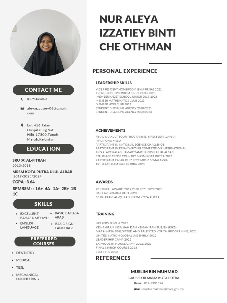 Professional CV Resume | PDF