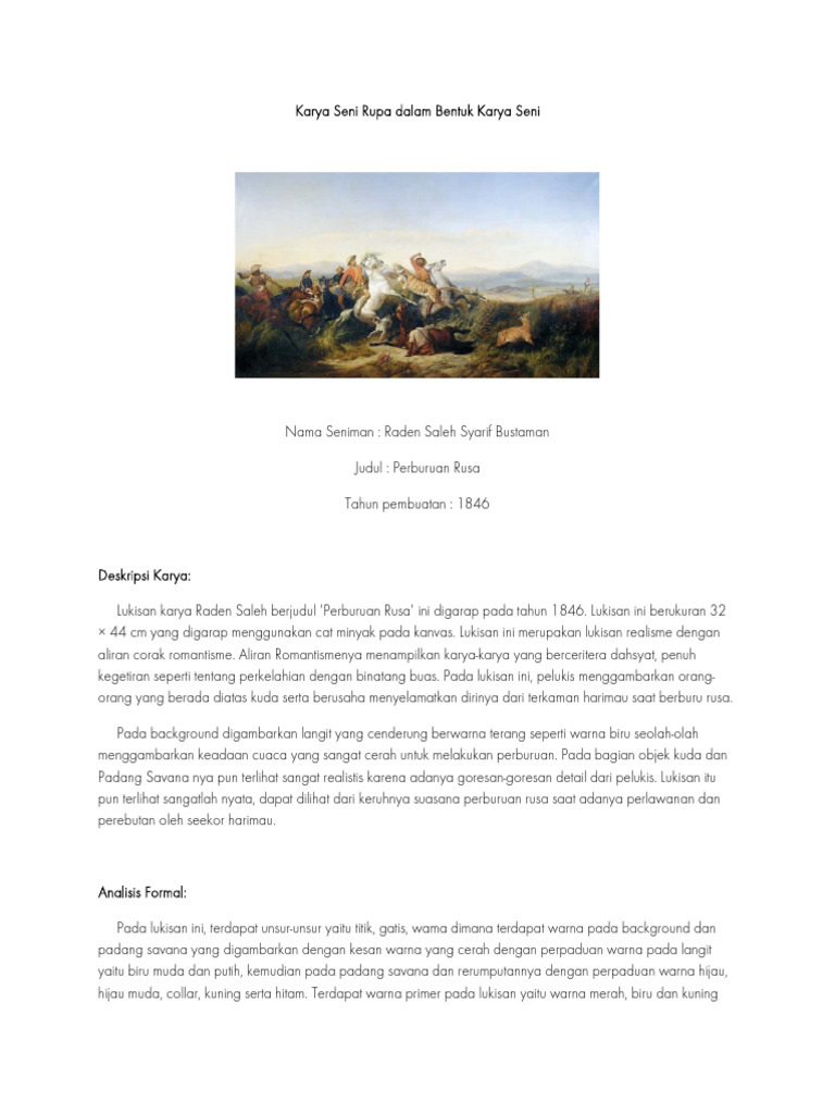 Karya Seni Rupa | PDF | Seni | Agama & Spiritualitas