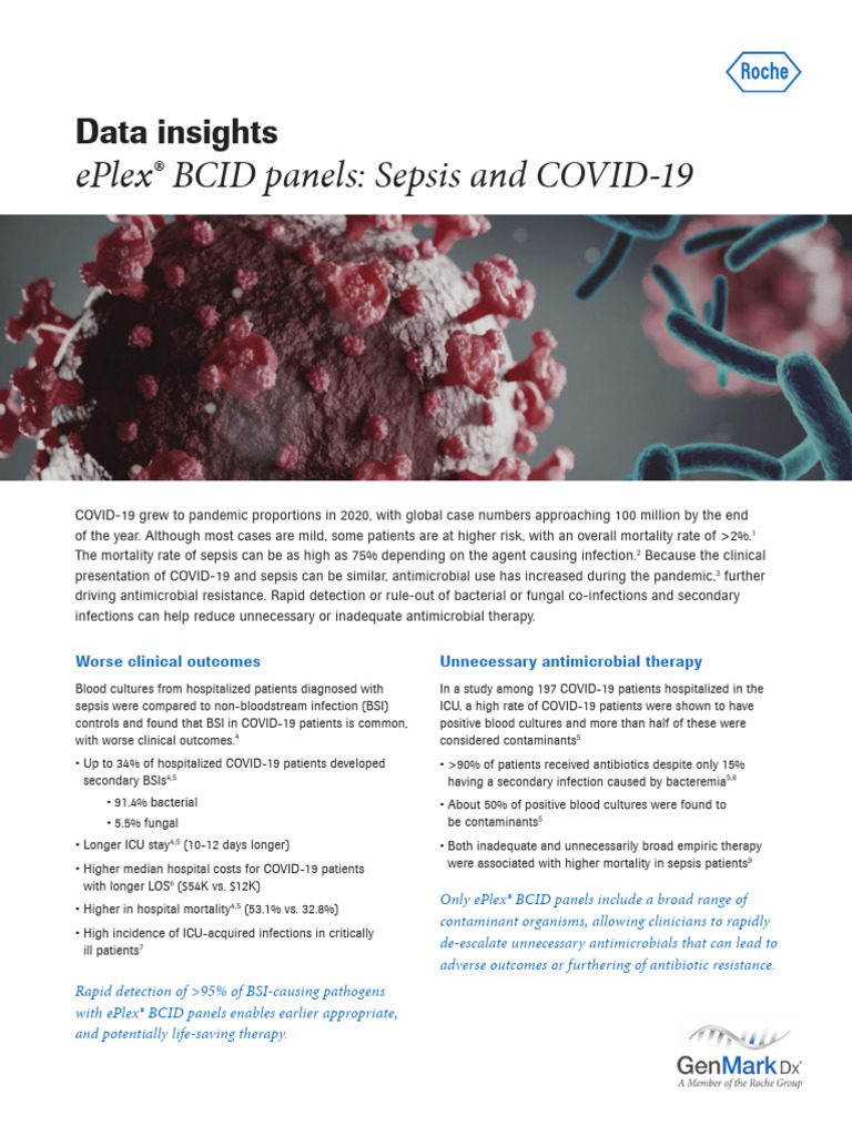 Brochure Eplex Bcid Panels Data Insights Sepsis Covid19 | PDF ...