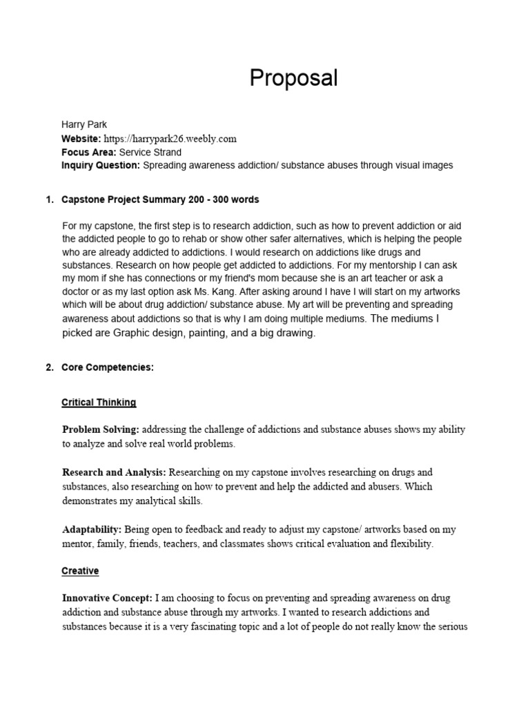 Proposal Draft | PDF | Creativity | Design