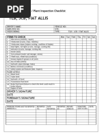 TLB Daily Checklist | PDF | Vehicles | Manufactured Goods