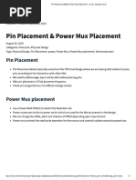 14power Switch Cell Placement in VLSI | PDF