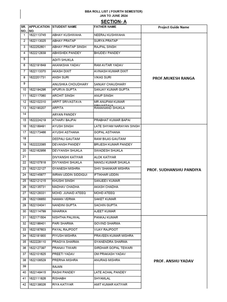 BBA 4TH SEM project guide | PDF
