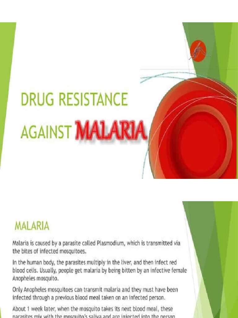 Malaria & Resistance | PDF