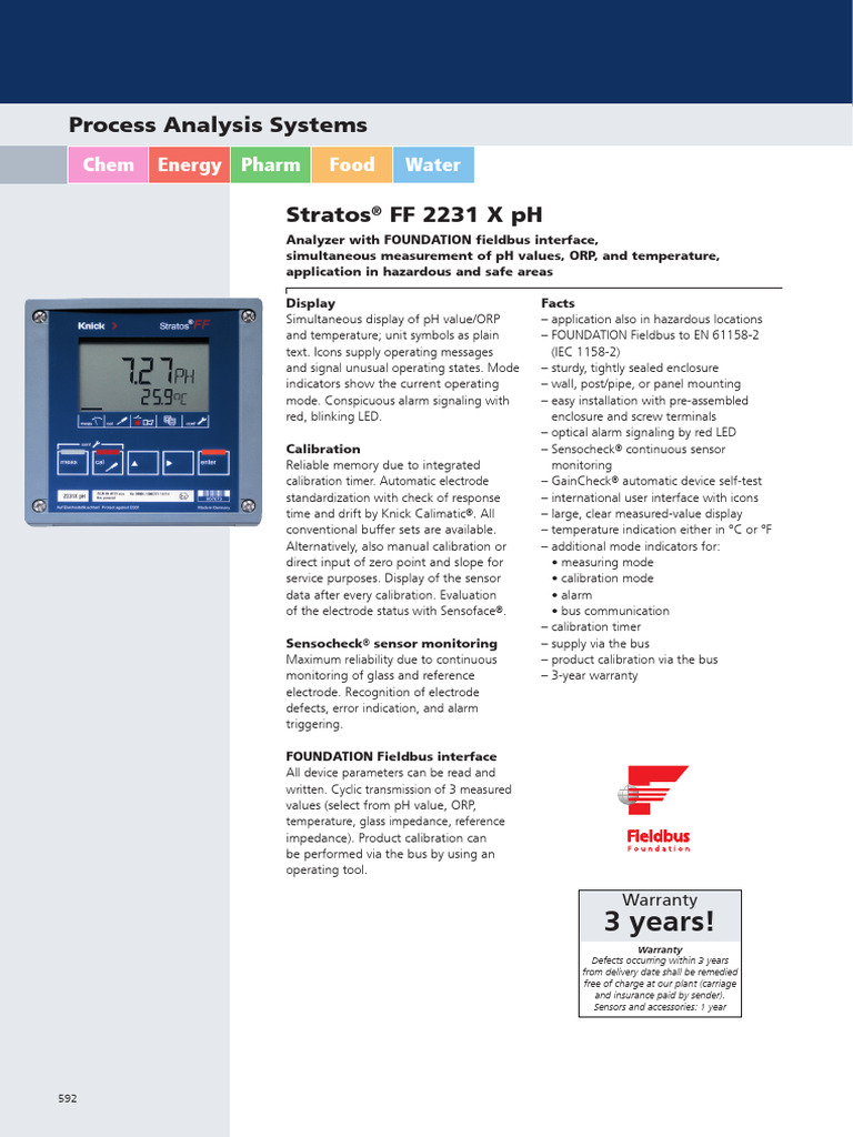 Knick PH Transmitter Manual | PDF | Calibration | Sensor