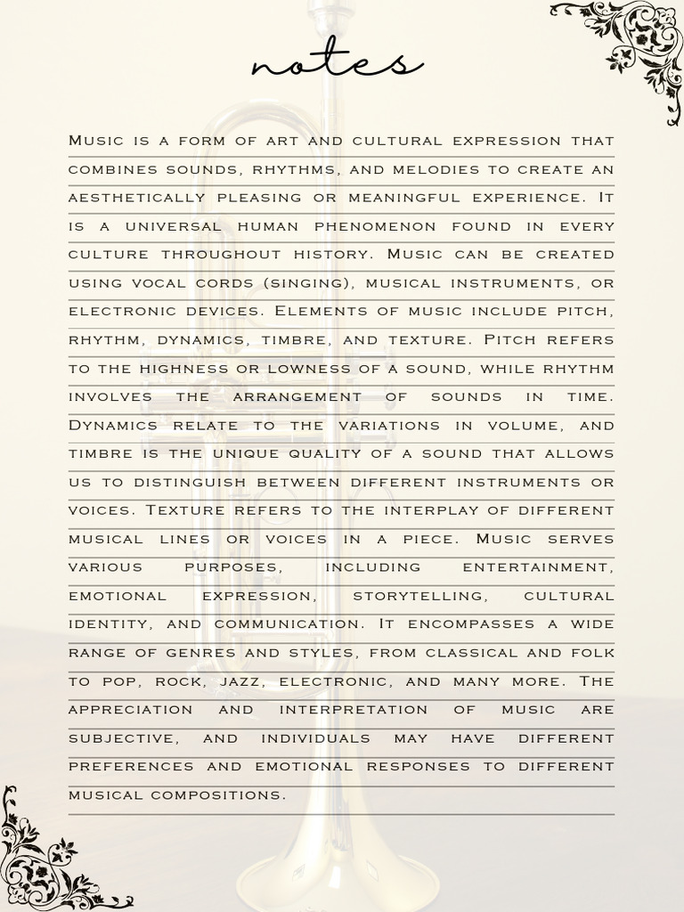 White Black Minimalist Notes Page Planner | PDF